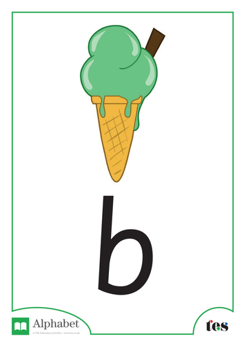 The Letter B - Seaside Theme | Teaching Resources