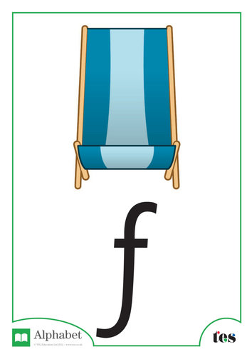 The Letter F - Seaside Theme | Teaching Resources