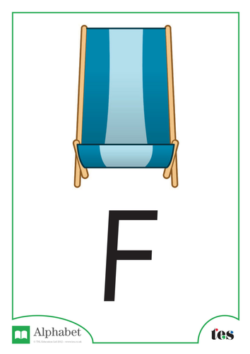 The Letter F - Seaside Theme | Teaching Resources
