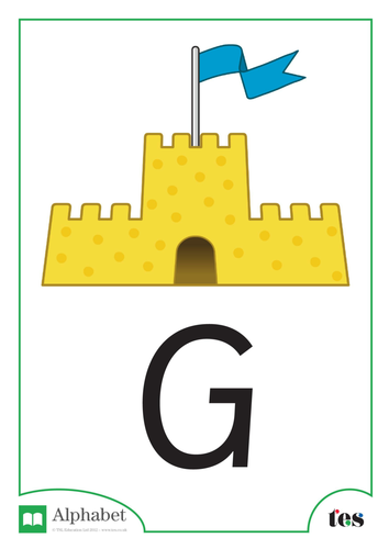 The Letter G - Seaside Theme | Teaching Resources