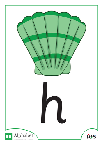 The Letter H - Seaside Theme | Teaching Resources