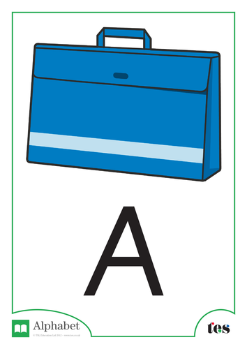 The Letter A - School Theme | Teaching Resources