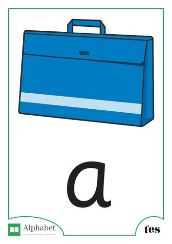 The Letter A - School Theme | Teaching Resources