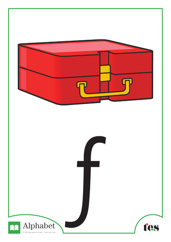 The Letter F - School Theme | Teaching Resources