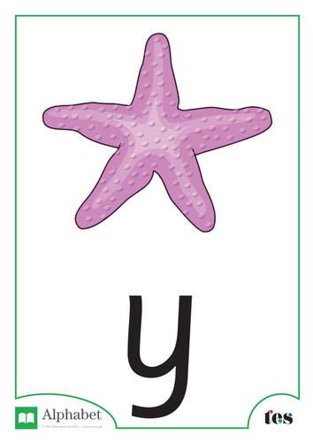 The Letter Y - Seaside Theme | Teaching Resources