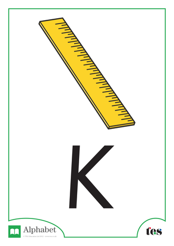 The Letter K - School Theme | Teaching Resources