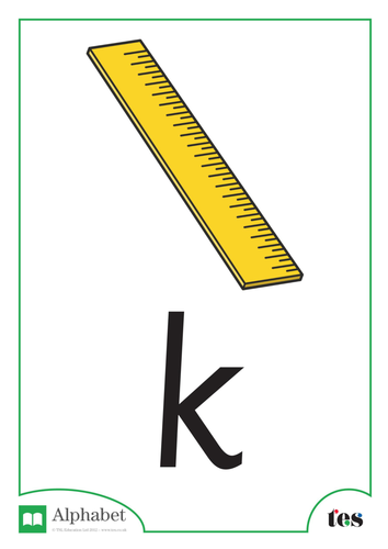 The Letter K - School Theme | Teaching Resources