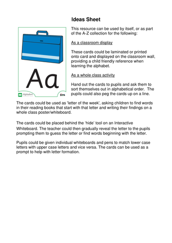 The Letter P - School Theme | Teaching Resources