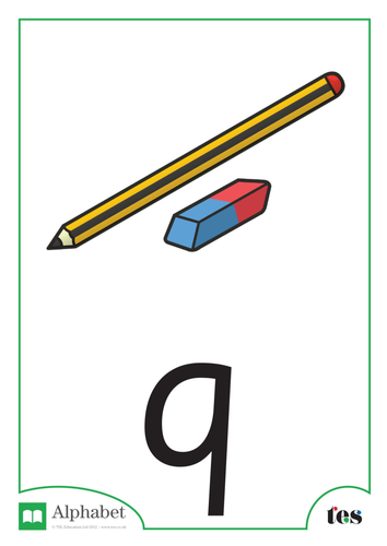The Letter Q - School Theme | Teaching Resources