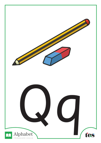 The Letter Q - School Theme | Teaching Resources