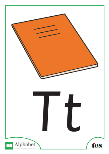 The Letter T - School Theme | Teaching Resources