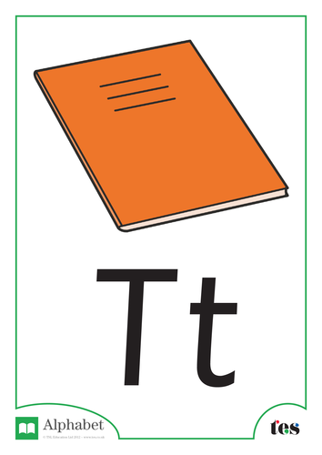 The Letter T - School Theme | Teaching Resources