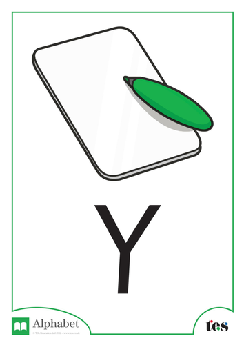 The Letter Y - School Theme | Teaching Resources