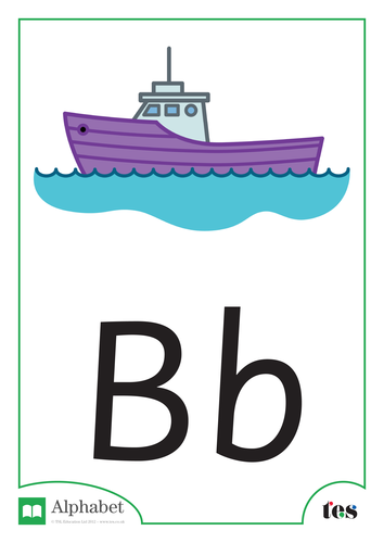 The Letter B - Transport Theme | Teaching Resources