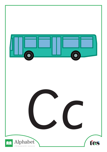 The Letter C - Transport Theme | Teaching Resources