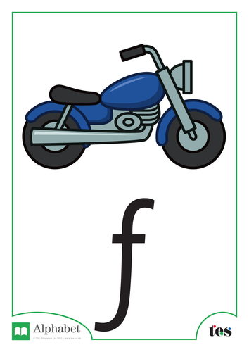 The Letter F - Transport Theme | Teaching Resources