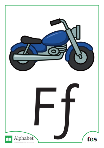 The Letter F - Transport Theme | Teaching Resources