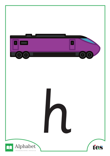 The Letter H - Transport Theme | Teaching Resources