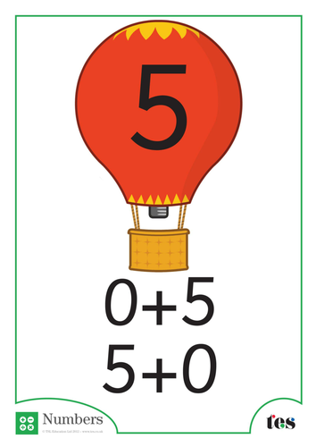 Additions Sheets (total 5) Balloon Theme | Teaching Resources