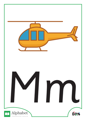 The Letter M - Transport Theme | Teaching Resources
