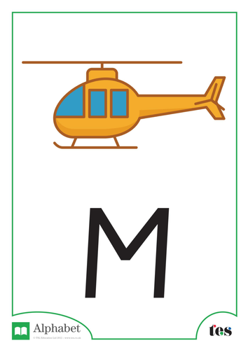 The Letter M - Transport Theme | Teaching Resources
