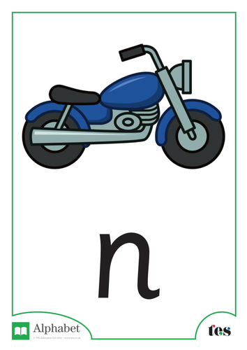 The Letter N - Transport Theme | Teaching Resources