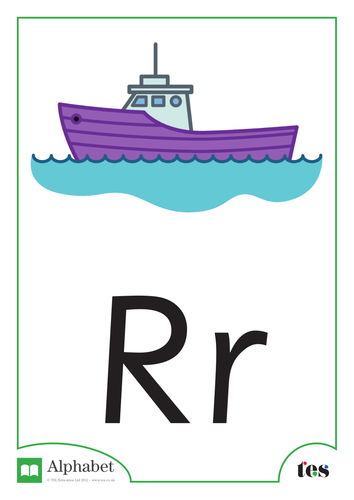 The Letter R - Transport Theme | Teaching Resources