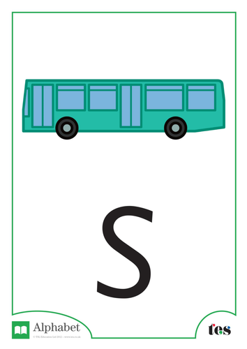 The Letter S - Transport Theme | Teaching Resources