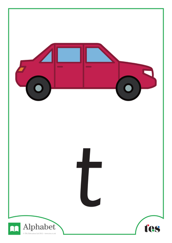 The Letter T - Transport Theme | Teaching Resources