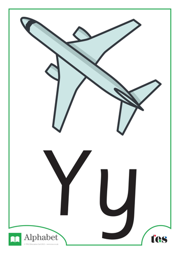 The Letter Y - Transport Theme | Teaching Resources