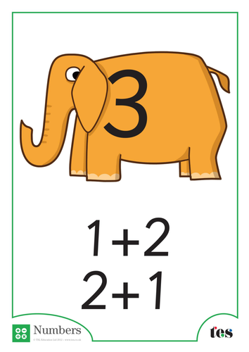 Additions Sheets (total 3) Elephant Theme | Teaching Resources