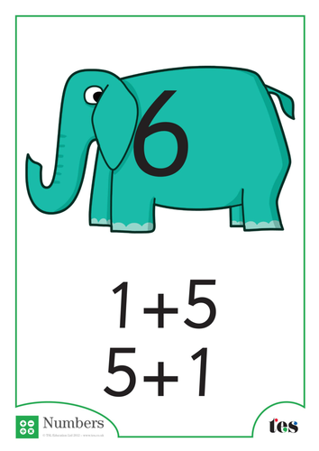 Additions Sheets (total 6) Elephant Theme | Teaching Resources