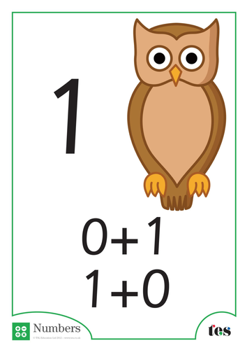 Additions Sheets Full Set - Owls Theme | Teaching Resources