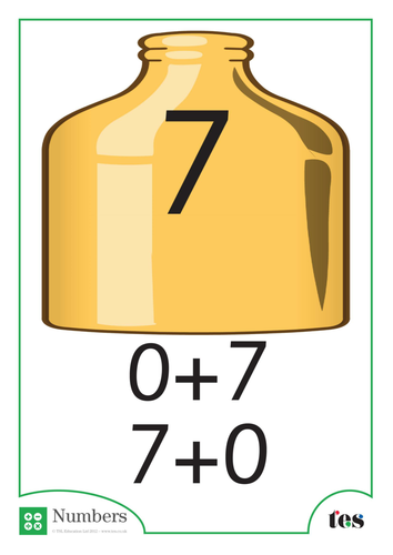 Additions Sheets (total 7) Bottles Theme | Teaching Resources