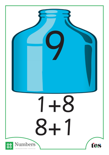 Additions Sheets (total 9) Bottles Theme | Teaching Resources