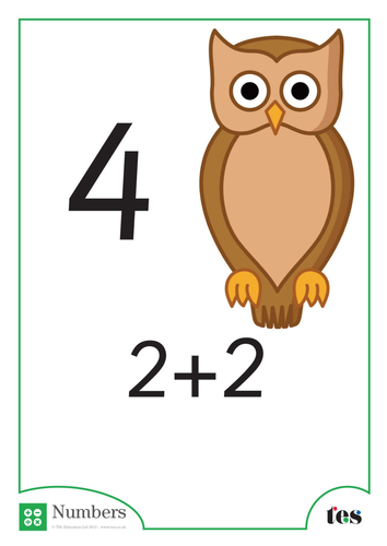 Additions Sheets (total 4) Owls Theme | Teaching Resources