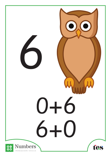Additions Sheets (total 6) Owls Theme | Teaching Resources