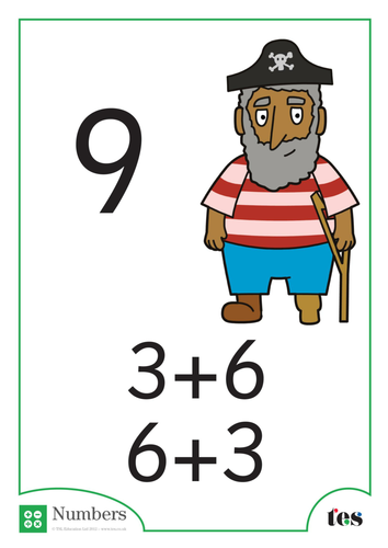 Additions Sheets (total 9) Pirates Theme | Teaching Resources