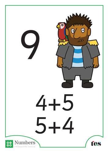 Additions Sheets (total 9) Pirates Theme | Teaching Resources