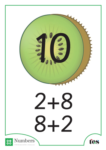Additions Sheets (total 10) Fruit Theme | Teaching Resources