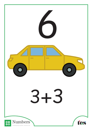 Additions Sheets (total 6) Cars Theme | Teaching Resources