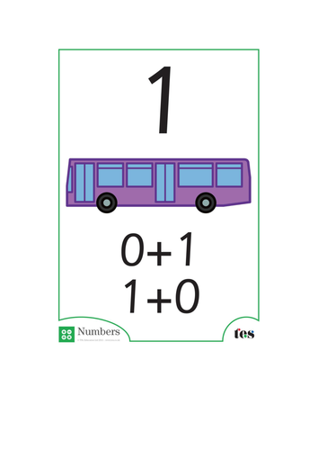 Additions Sheets (total 1) Buses Theme | Teaching Resources