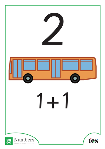Additions Sheets (total 2) Buses Theme | Teaching Resources