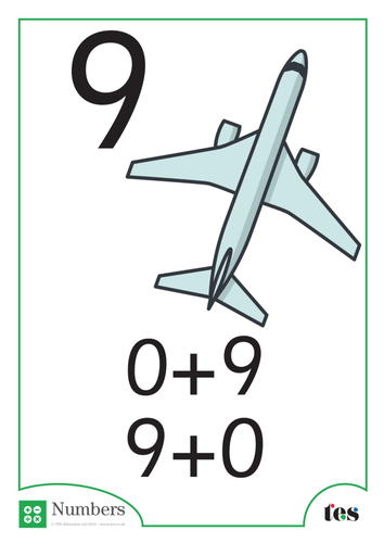 Additions Sheets (total 9) Aeroplane Theme | Teaching Resources