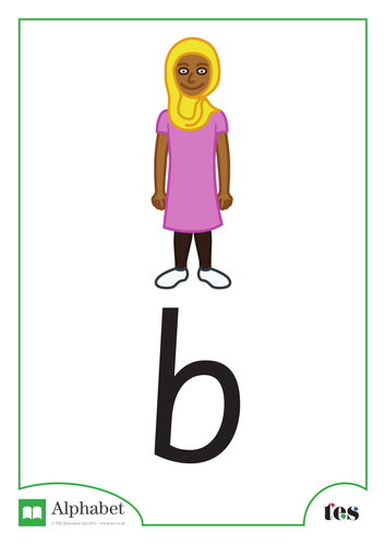 The Letter B - Child Theme | Teaching Resources