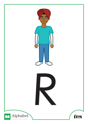 The Letter R - Child Theme | Teaching Resources