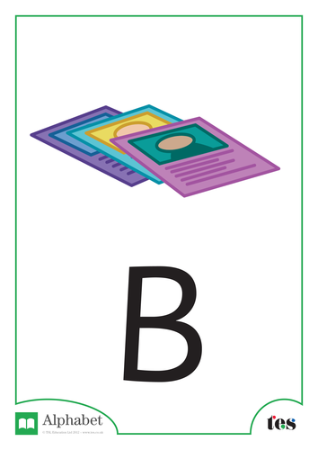 The Letter B– Toys Theme | Teaching Resources