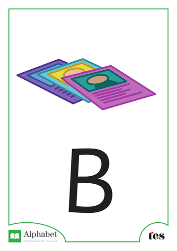 The Letter B– Toys Theme | Teaching Resources