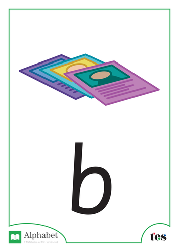 The Letter B– Toys Theme | Teaching Resources