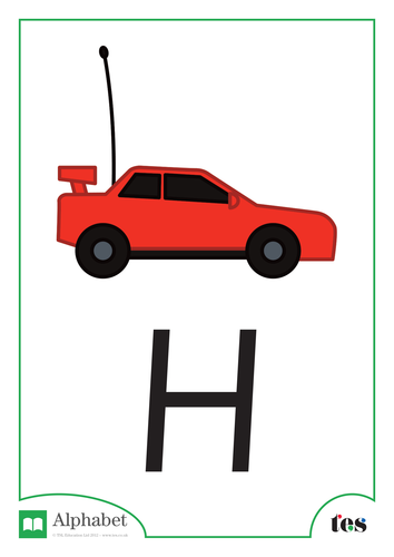 The Letter H – Toys Theme | Teaching Resources